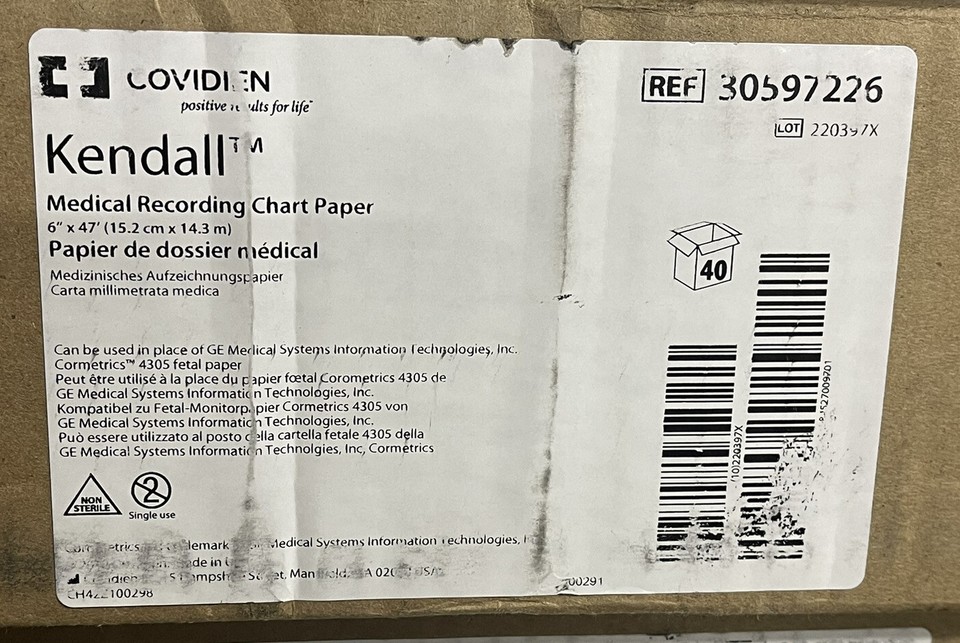ECG / EEG Recording Paper Life Trace - Item Number 30597226CS | eBay