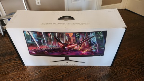 Dell Alienware AW3423DW 34" Ultra Wide Curved Quantam Dot OLED 175 Hz ...