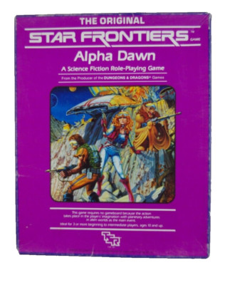 Star Frontiers Alpha Dawn RPG boxed set 1983 TSR | eBay