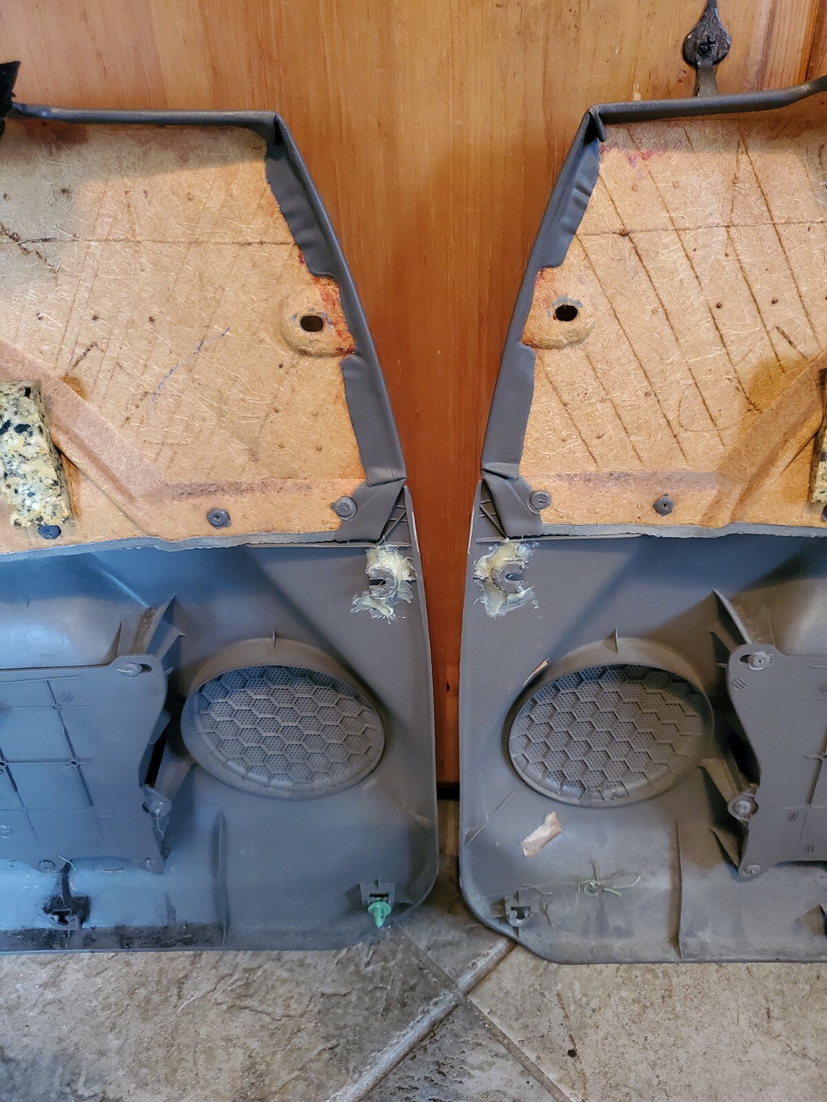 1996 2002 Toyota 4Runner Door Panel FRONT SET driver Passenger OEM SR5 ...