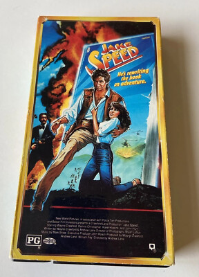 Vintage Jake Speed VHS Cassette Tape Rare MINTY | eBay