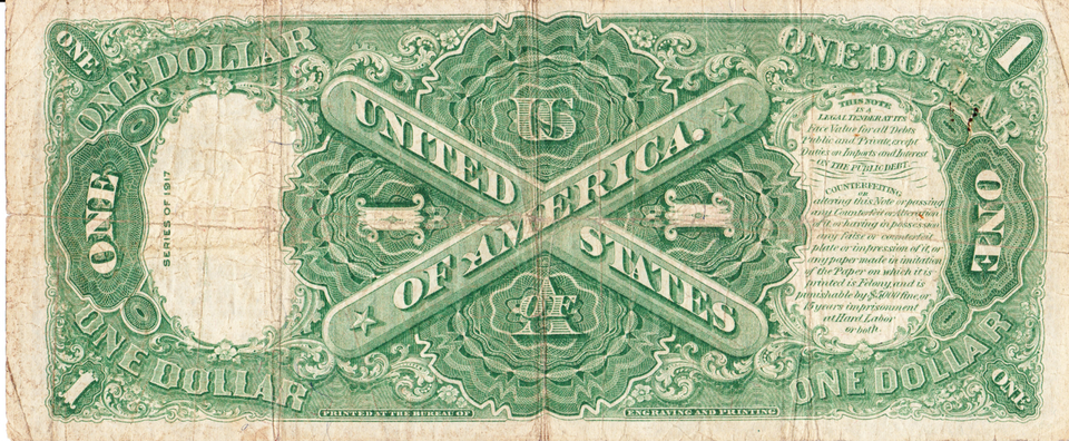 Lot of 4 - 1869 $1 Legal Tender Notes Fr. 37 & 39 - Early US Currency ...