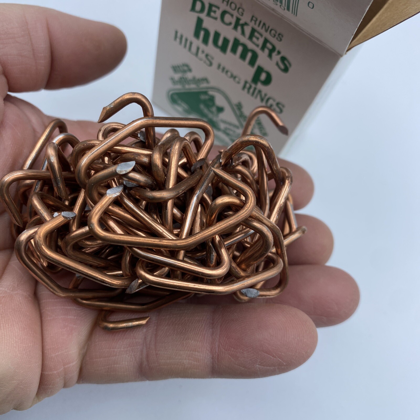 Vintage Deckers Hill Ringer and Hog Rings | eBay