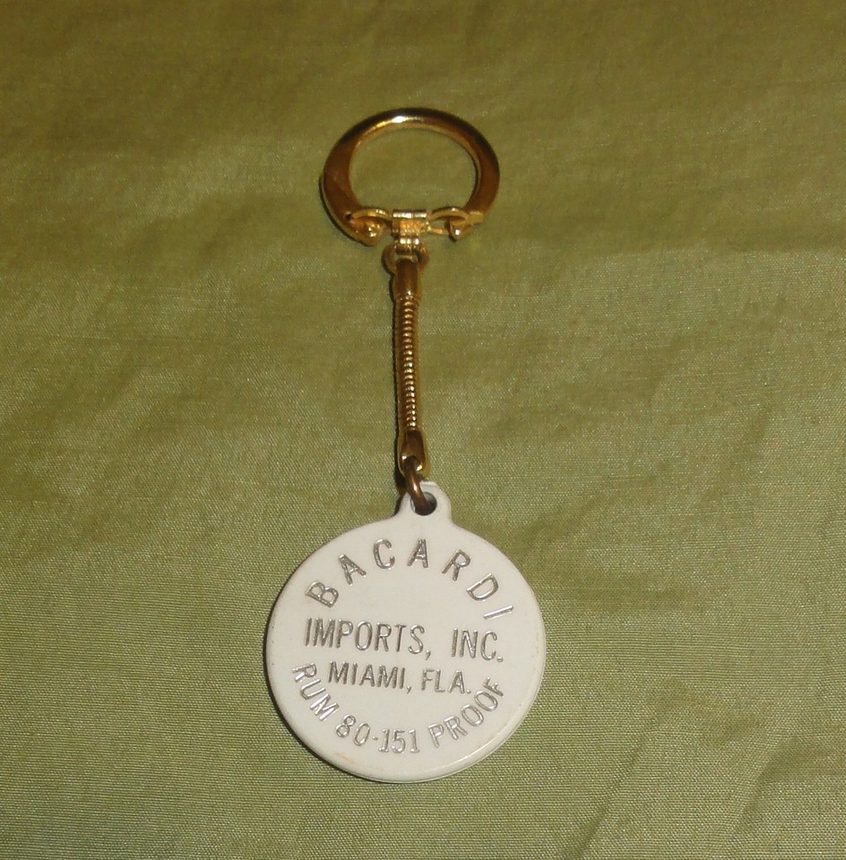 BACARDI RUM Keychain | eBay