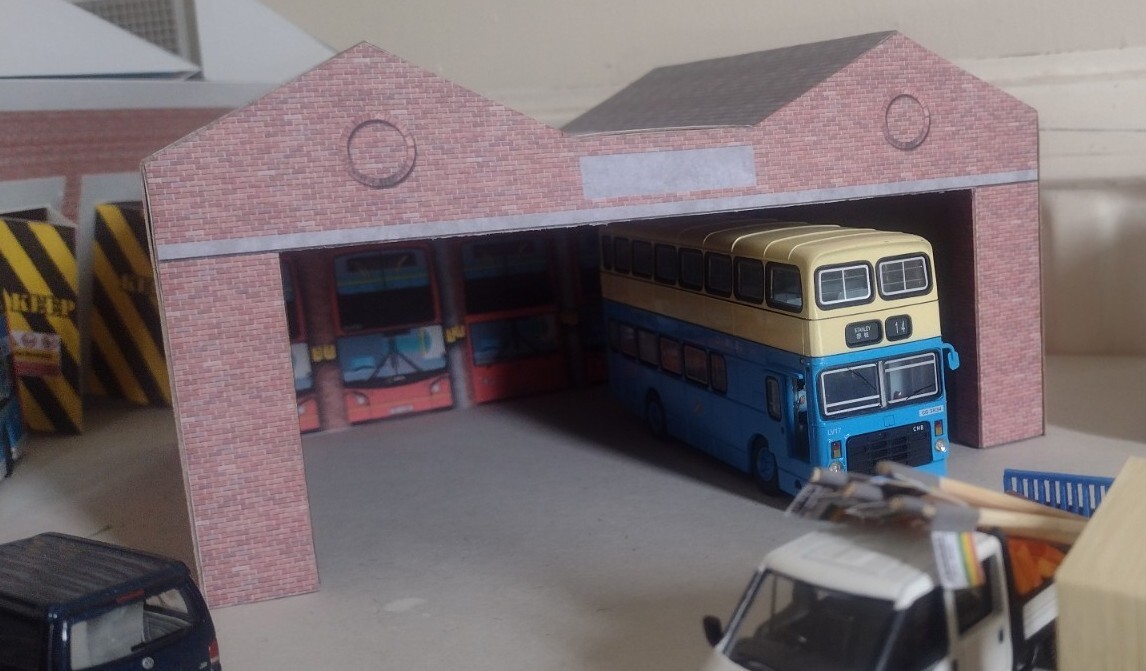 1/76 Oo Scale Bus Garage build your own | eBay UK