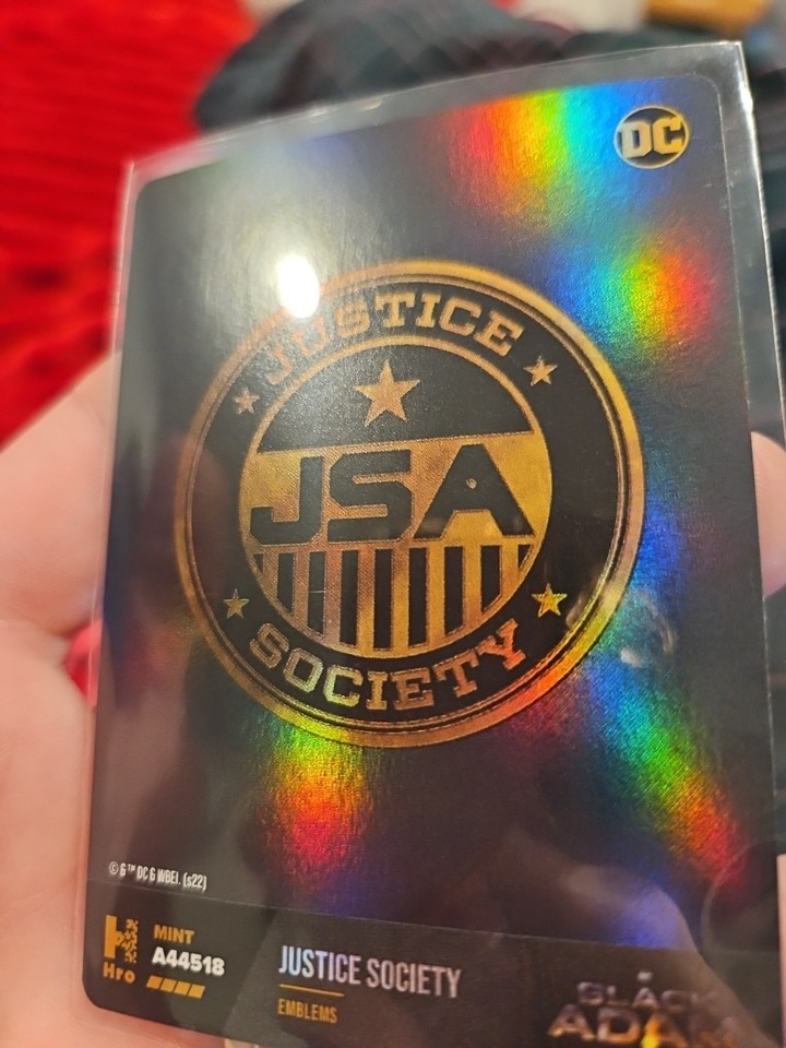 DC Hybrid Cards - Justice League Society Emblem - Epic Holo - Chapter 2 ...
