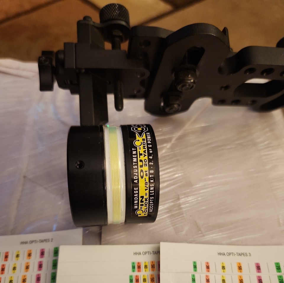 HHA Optimizer Lite X Sight 5010 .019 RH w/ tapes and mount screws | eBay