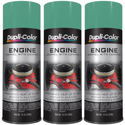 Duplicolor DE1618 (3-Pack) Engine Paint Detroit Diesel Alpine Green ...