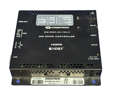 CRESTRON DM-RMC-4K-100-C, DigitalMedia Room Controller-HDMI-w/Power ...