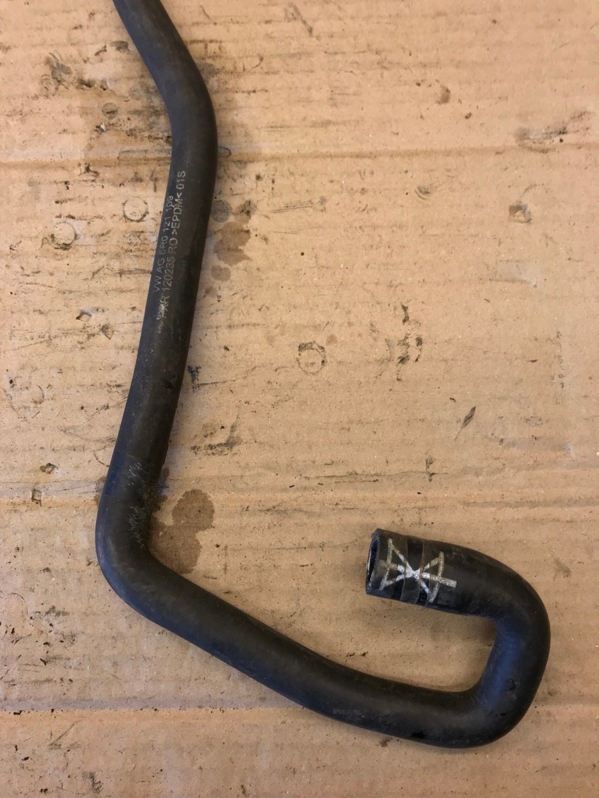 VW POLO 6R 1.2 PETROL ENGINE WATER COOLANT PIPE TUBE HOSE 6R0121109 | eBay