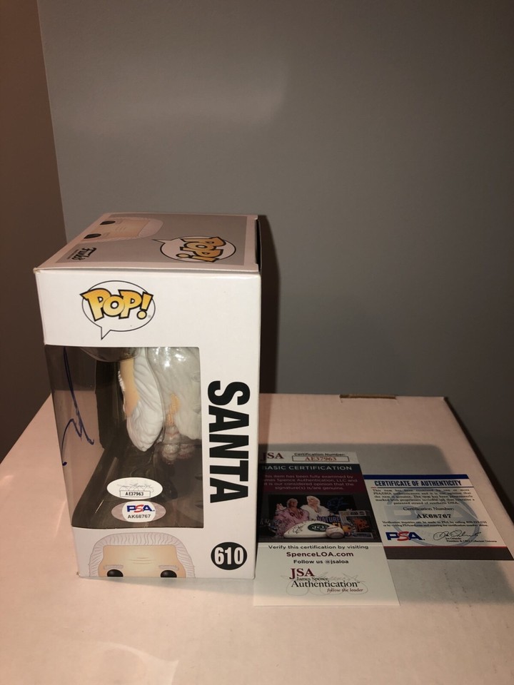 Tim Allen Santa Clause Santa #610 Signed Funko PSA JSA | eBay