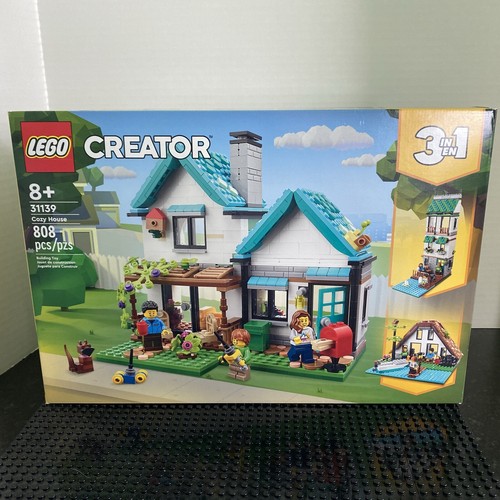 LEGO Creator 3 in 1 Cozy House Kit, Rebuild into 3 Different Houses ...