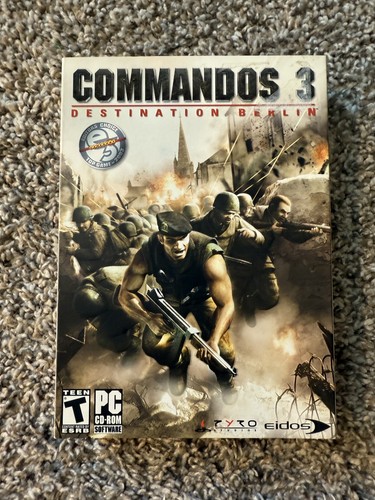 Commandos 3: Destination Berlin PC CD ROM Complete | eBay