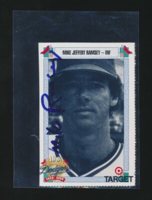 1990 Target Los Angeles Dodgers (100 Years) -#647 MIKE RAMSEY ...