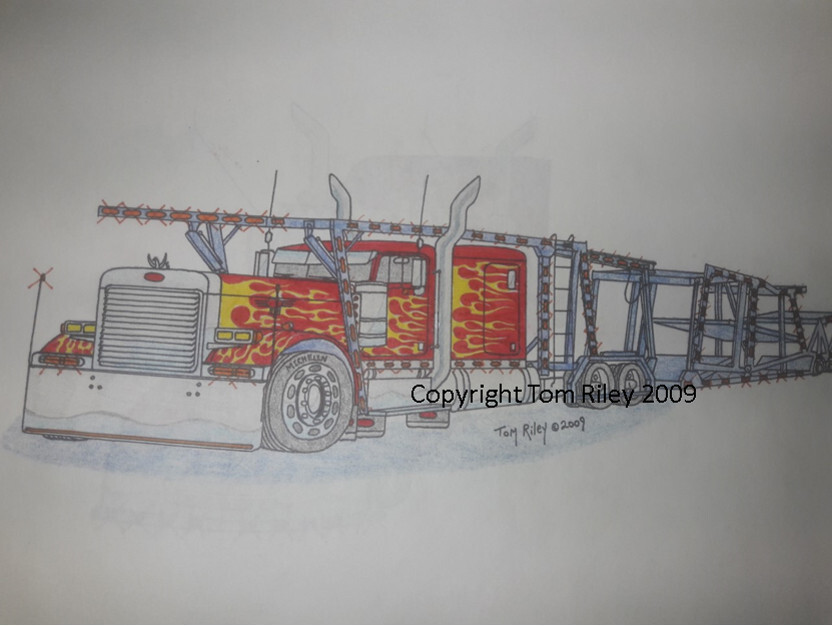Custom Peterbilt Drawings