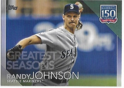 2019 Topps Update Baseball 150 Years of Baseball Randy Johnson Mariners ...