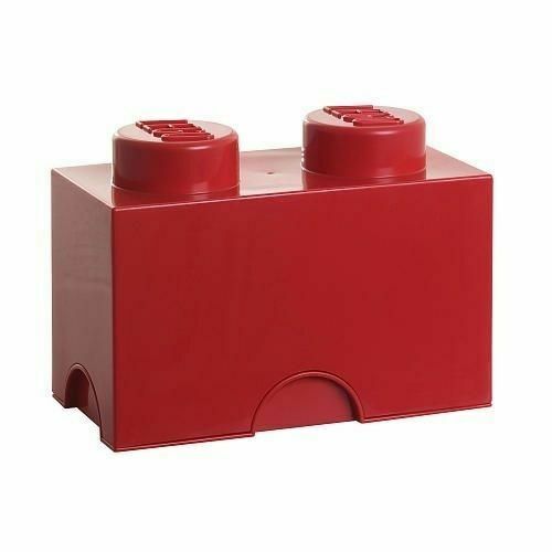 LEGO Stackable Storage Brick 2 Red 1x2 Container for sale online | eBay