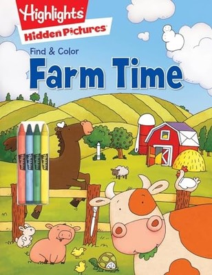 Farm Time (Highlights™ Find & Color Hidden Pictures®) 9781629797151| eBay