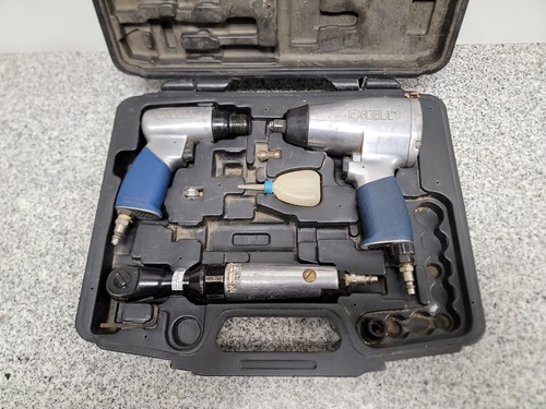 Ex-Cell Pneumatic Air Tool Kit Set In Hard Case | eBay