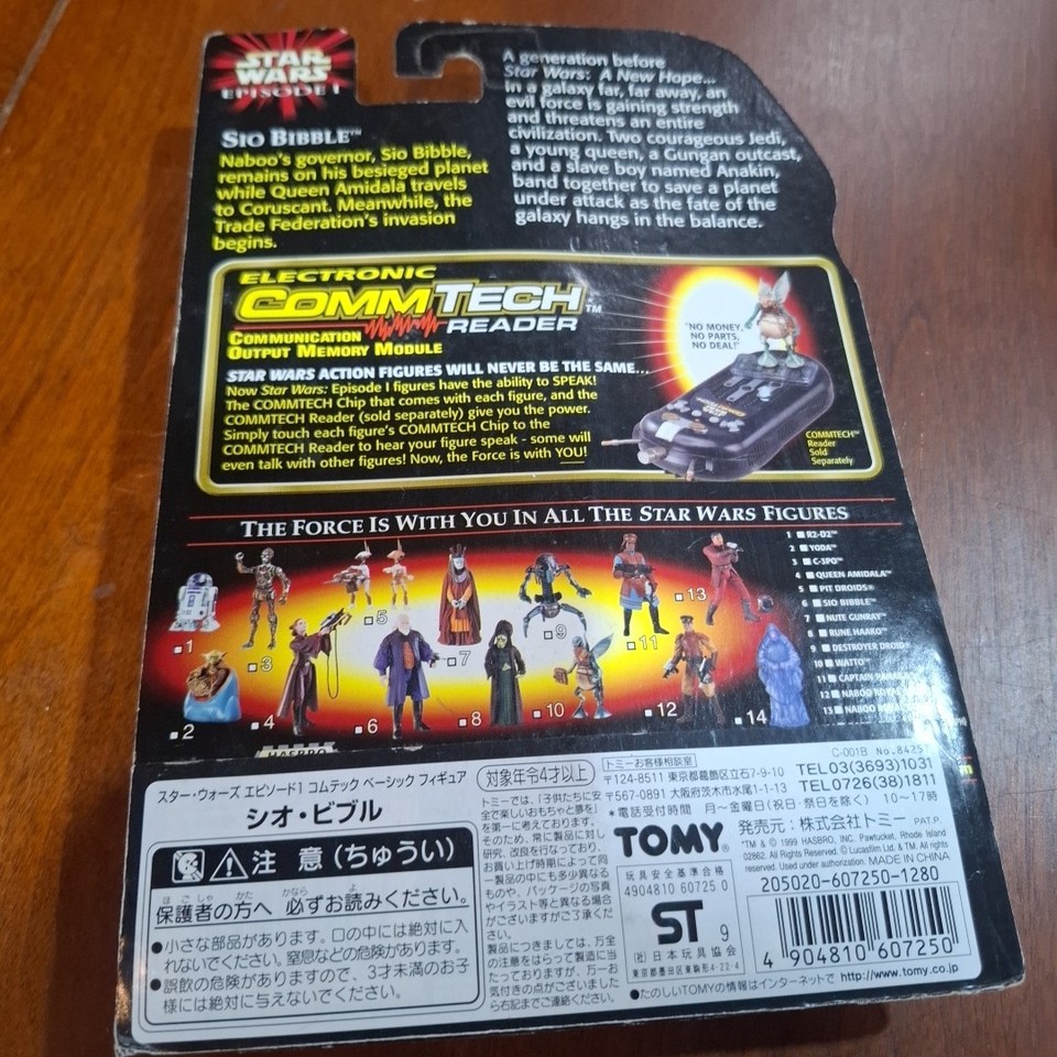 Star Wars Phantom Menace - Sio Bibble Figure MOC Never Opened | eBay