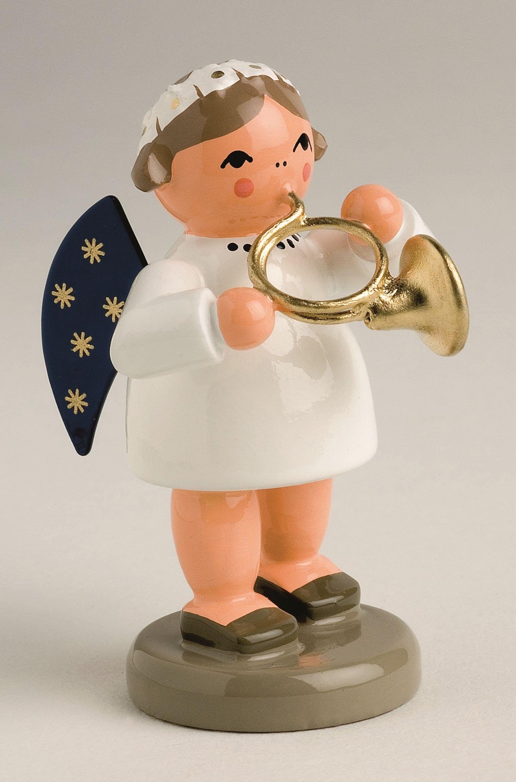 Miniature Figure Angel With French Horn Wxdxh = 3x3x5cm New Instrument ...