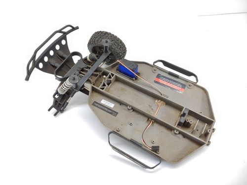 Traxxas Slash 2wd Chassis & Front End Suspension Parts w/ Servo Partial ...