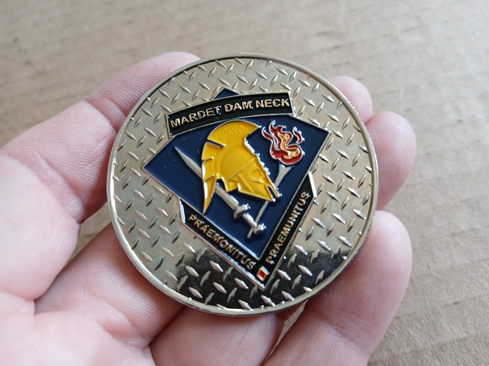 Challenge Coin Mardet Dam Neck Signals Intelligence Officer Course ...