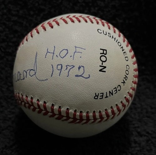 Buck Leonard HOF 72 1972 SIGNED Autograph ONL Baseball BECKETT Negro ...