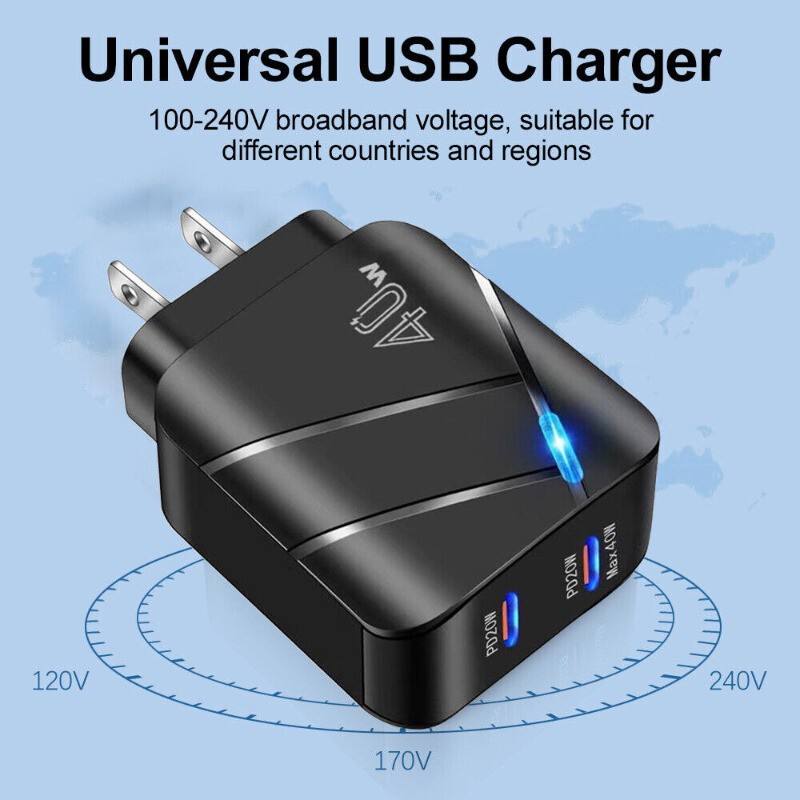 PD 65W Fast Charger Power Adapter & Cable For Samsung Galaxy Tab A9+ A9 ...