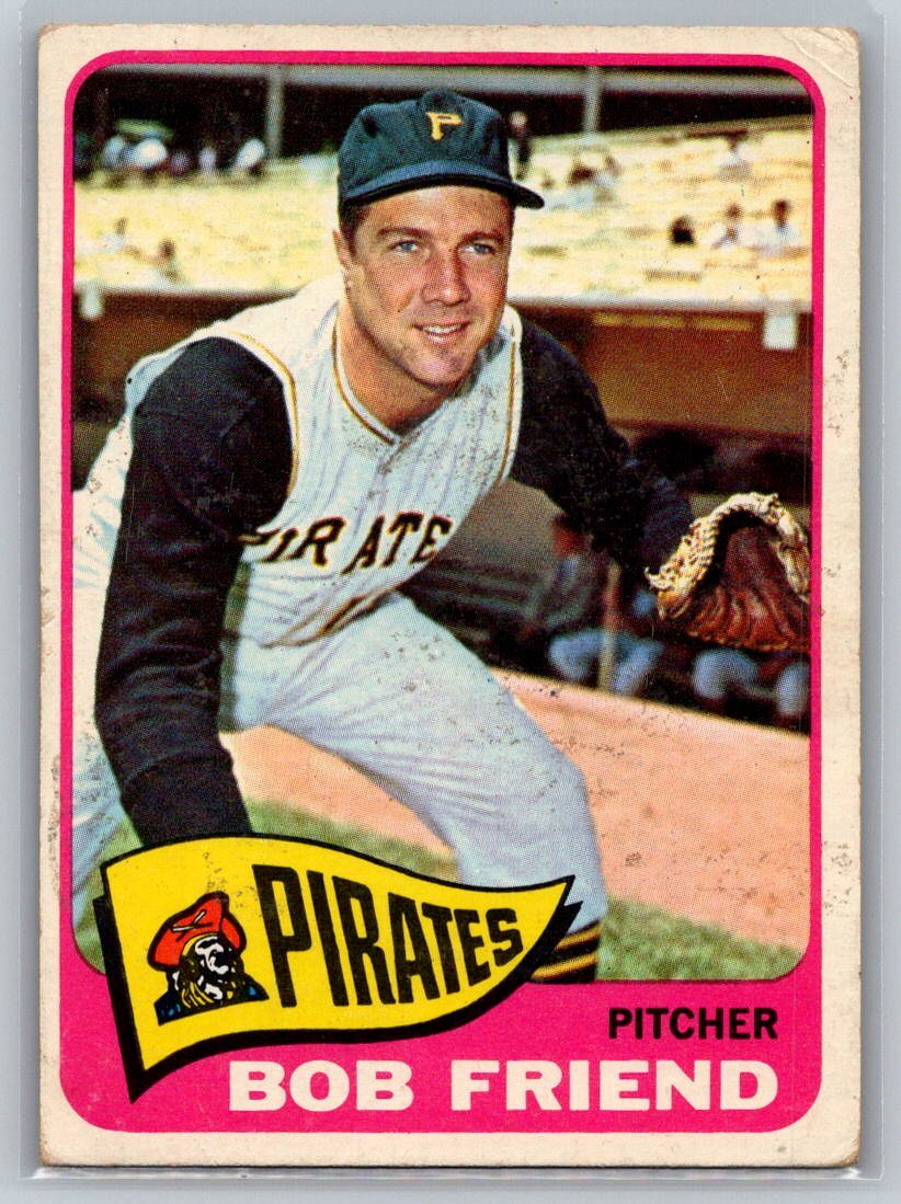 1965 Topps #392 Bob Friend PIRATES | eBay
