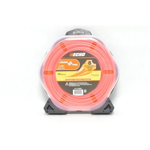 ECHO 311175067 .175" Cross Fire Trimmer Line 1 LB Spool | eBay