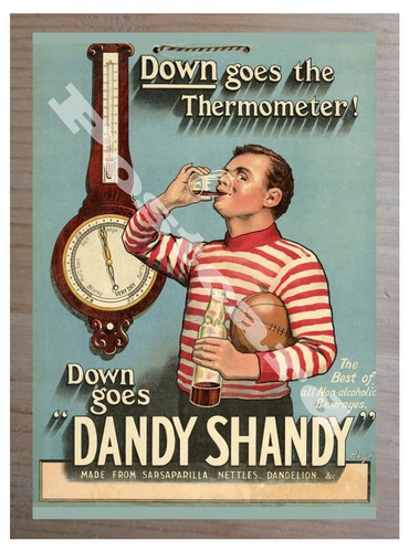 Historic Dandy Shandy 1910 Advertising Postcard | eBay Australia