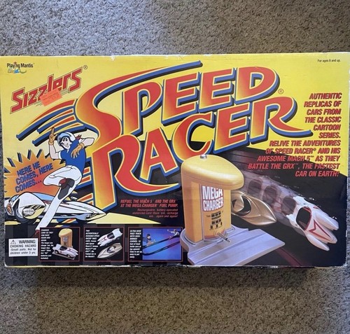 SPEED RACER 1999 SIZZLERS RACE TRACK SET PLAYING MANTIS BRAND NEW ...