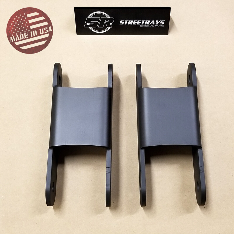 [SR] 2" Lift Shackle All Chevy S10 S15 GMC Sonoma 2WD 4WD Truck Rear ...