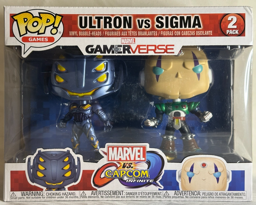 Ultron vs Sigma Funko POP! Games 2-Pack Marvel vs. Capcom Infinite ...