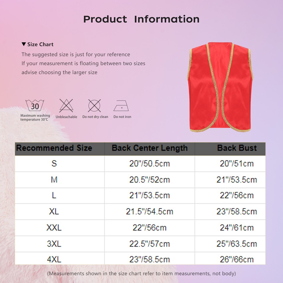 Men's Arabian Prince Vest Tops Sleeveless Open Front Waistcoat Indian ...