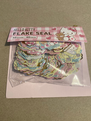 SANRIO Hello Kitty Stickers Decal Scrapbook Cartoon Sticker Bomb 40 PCS ...
