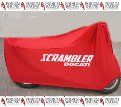 DUCATI SCRAMBLER INDOOR BIKE COVER CUSTOM FITTED WITH SOFT LINING (ALL ...