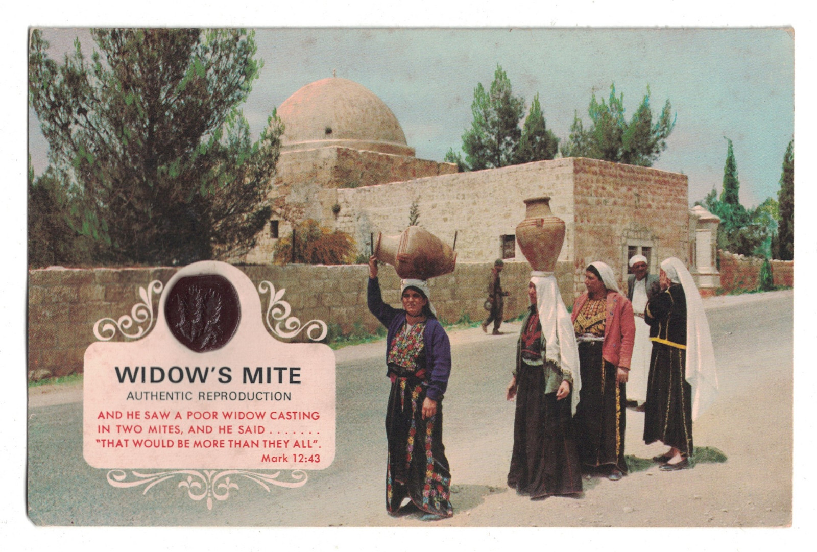 Widow's Mite Coin Reproduction on Card | eBay