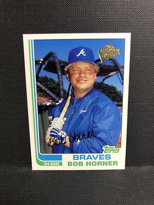 2003 Topps All-Time Fan Favorites #75 Bob Horner Atlanta Braves ...
