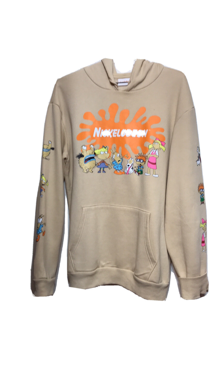 NICKELODEON Retro Style 90’s Cartoon Pullover Hoodie … - Gem