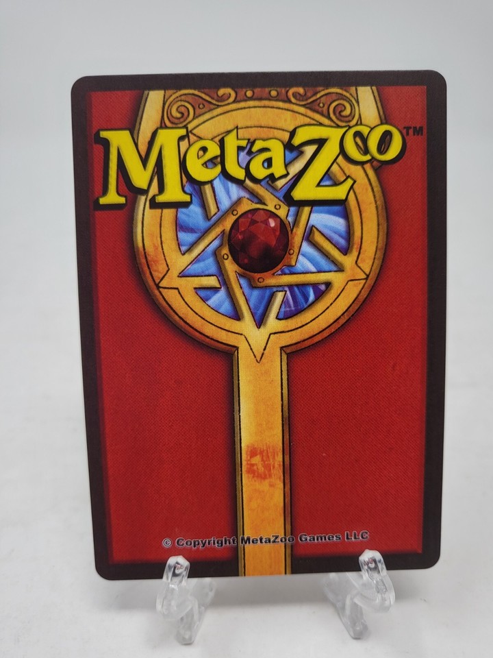 MetaZoo Halloween Activated Mothman Mask Non-Holo 4/14 1st Edition 2022 ...