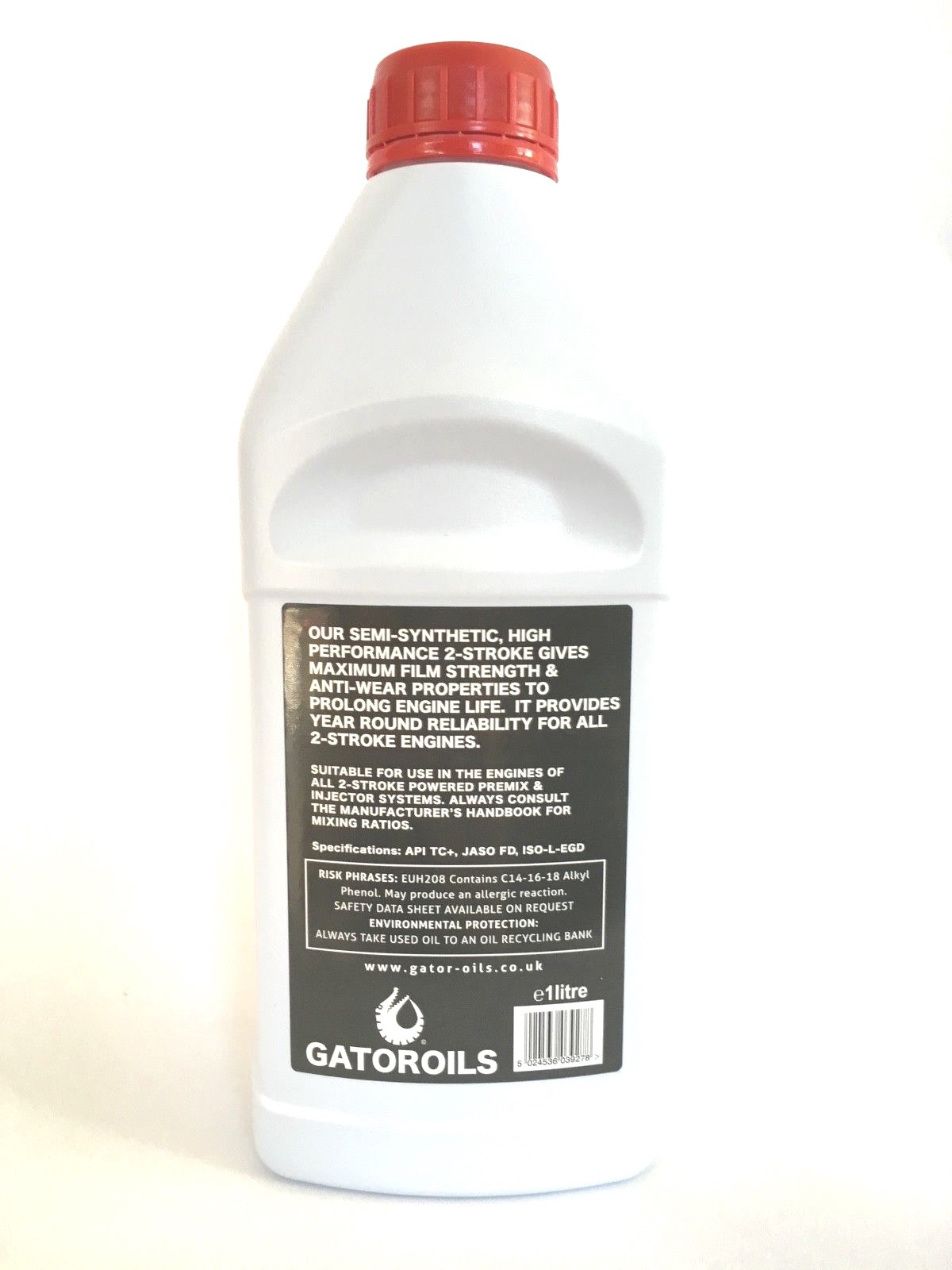 10L Gator Chainsaw Chain Oil + 2L 2 Stroke Engine Oil for all saw types ...