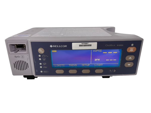 Nellcor Oximax N600X Monitor Tabletop Pulse Oximeter for sale online | eBay