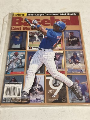 BECKETT BASEBALL CARD MONTHLY JUNE 2000 COREY PATTERSON CUBS | eBay