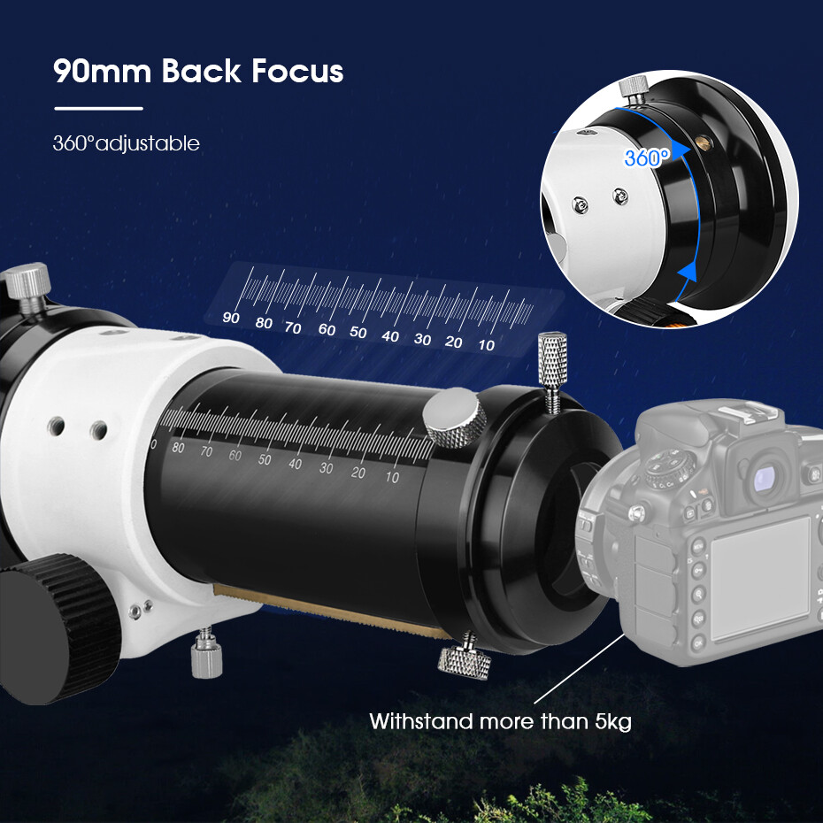 SVBONY SV503 102F7 ED Telescope OTA Professional astronomy Refractor ...