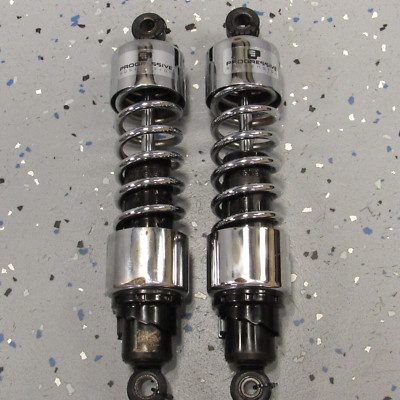 Progressive Suspension 412 Rear Shocks 87-09 VS1400 Intruder 1400 ...