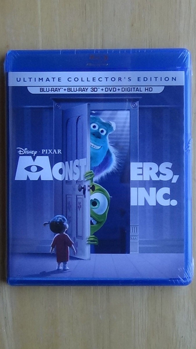 Monsters Inc Blu Ray 3d