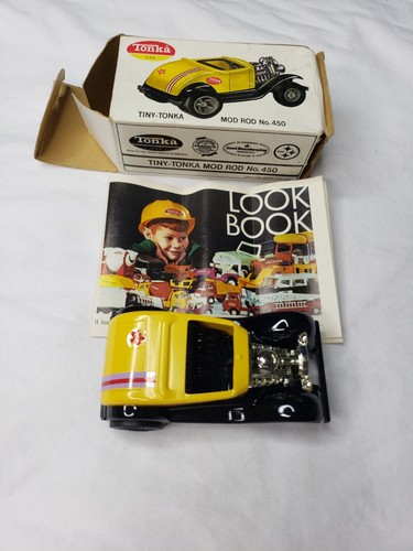 Tonka Toys USA Tiny Tonka Mod Rod No. 450 With Box + Original Look Book ...