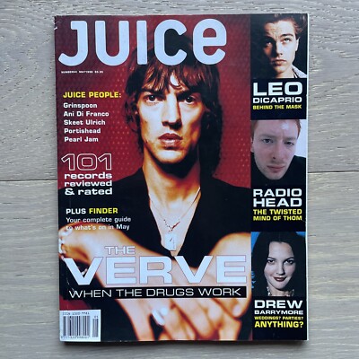 Juice Music Magazine #64 1998 - The Verve Radiohead Grinspoon Pearl Jam ...
